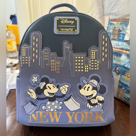 Loungefly | Bags | Disney Loungefly Backpack New York City Exclusive ...